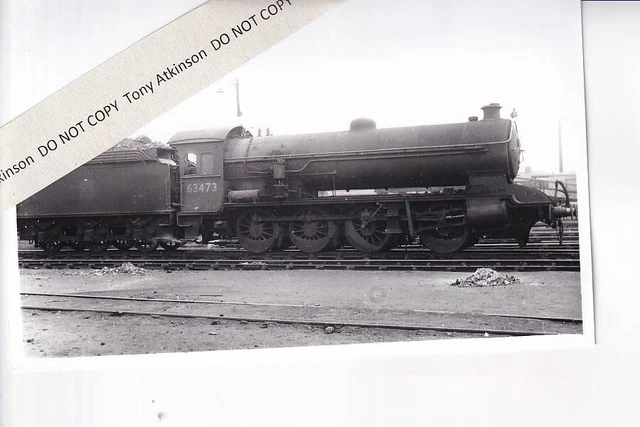 BRITISH RAILWAYS - Ex Lner - Q7 0-8-0 No. 63473 @ Tyne Dock - Photo ...