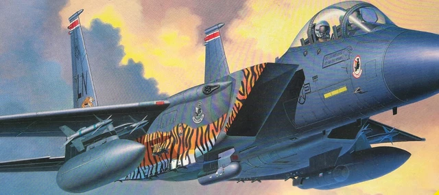 OVP BOX KIT UNGEÖFFNET ORIGINAL VERSIEGELT Revell 04550 F-15 E Strike ...