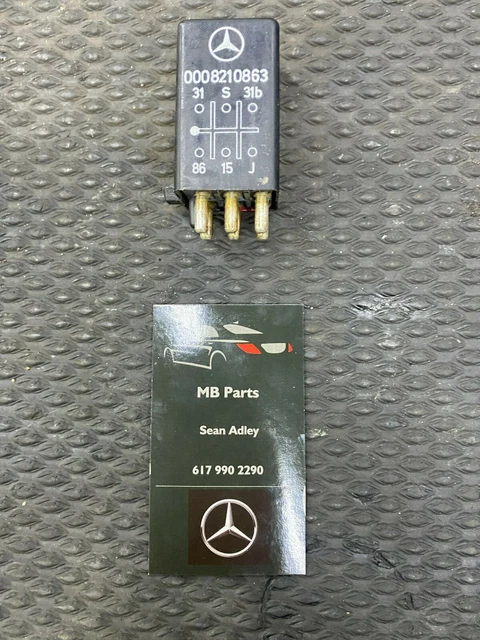 MERCEDES W126 R107 Wiper Motor Relay 000 821 0863 EUR 15,64 - PicClick DE