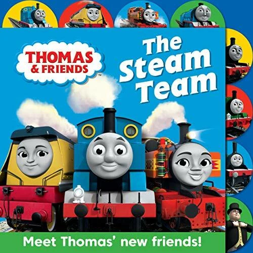 THOMAS & FRIENDS: The Steam Team: Tabbed board book by Awdry, Rev. W ...