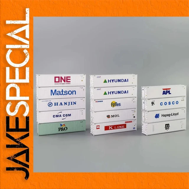 JAKESPECIAL – N Scale 40-Foot Reefer Model Container EUR 47,99 ...