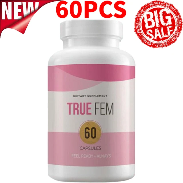 TRUE FEM VITAMIN Dietary Health Supplements 60 Capsules-13 in 1 £5.81 ...