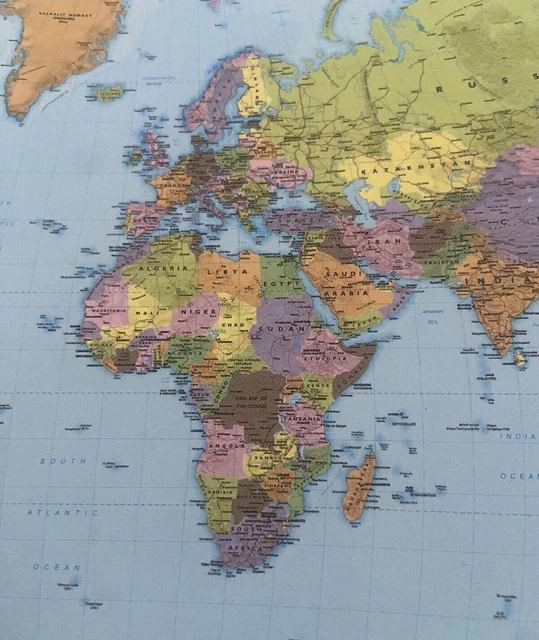 AA MAP COLLECTION 1000 Jigsaw Puzzle Political Map Of The World ...