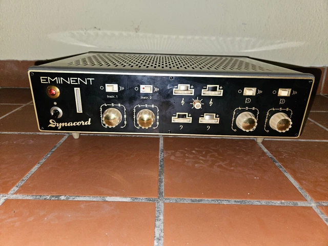 DYNACORD EMT EMINENT Röhrenverstärker EUR 215,00 - PicClick DE