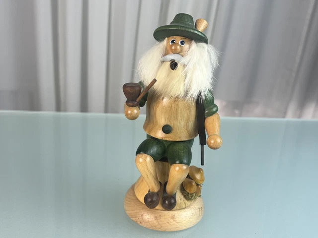 FIGURINE ERZGEBIRGE RÄUCHERMANN ramoneur figurine en bois 18,5 cm ...