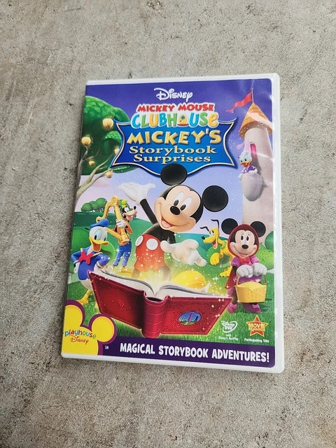 MICKEY MOUSE CLUBHOUSE - Mickeys Storybook Surprises (DVD, Disney, 4 ep ...