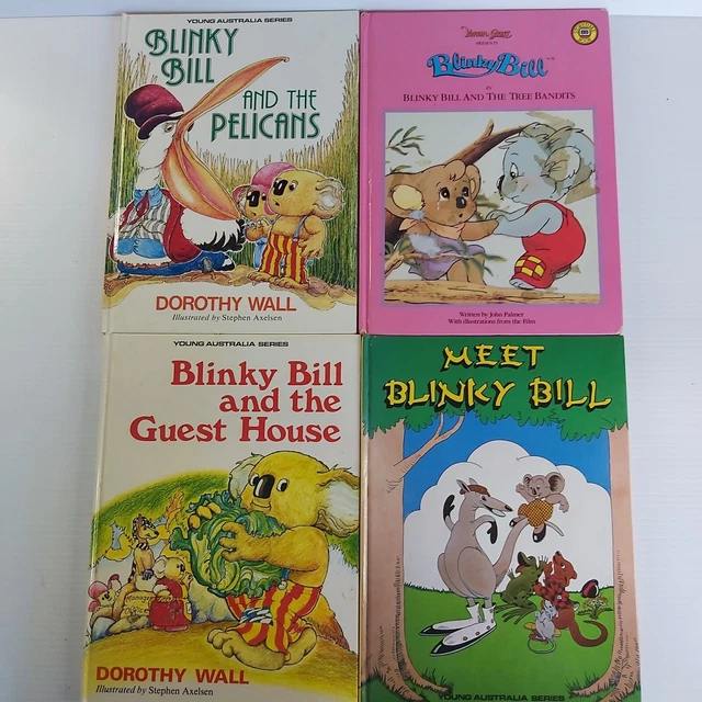 DOROTHY WALL - Blinky Bill Young Australian Series 4 Book Bundle - Kids ...