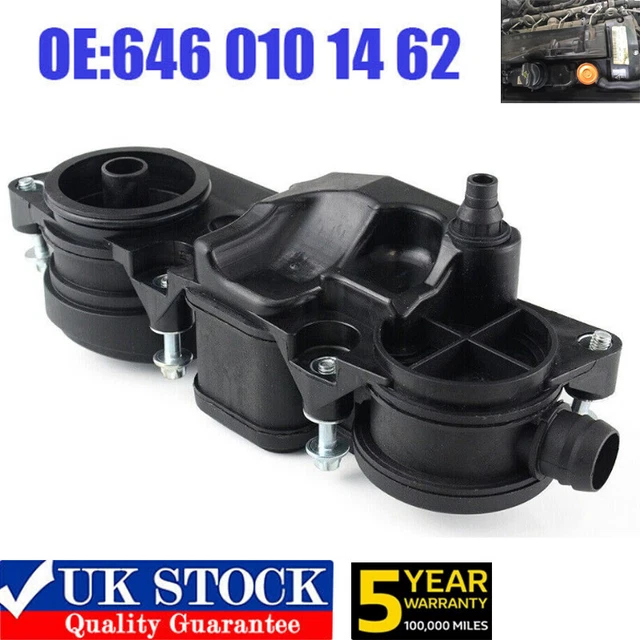 FOR MERCEDES-BENZ 6460101462 Oil Separator Trap Crankcase Breather ...