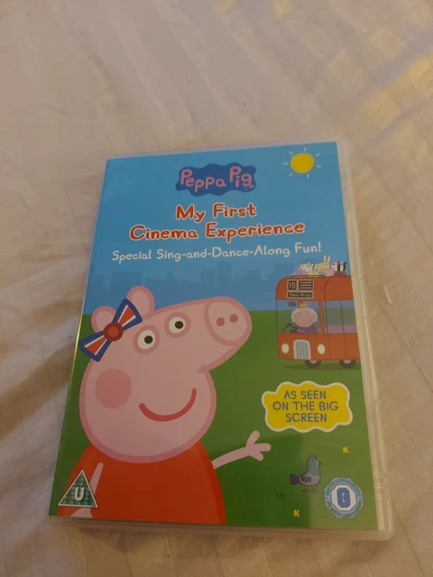 PEPPA PIG - My First Cinema Experience (DVD, 2017) in vgc £1.00 ...