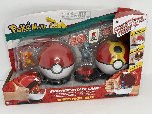 POKÉMON SURPRISE ATTAQUE Jeu Charmander Riolu Poke Ball Neuf EUR 19,93 ...