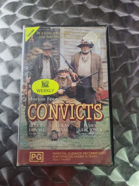 HORTON FOOTE'S CONVICTS - VHS Movie - Video Tape - Big Box Ex Rental ...