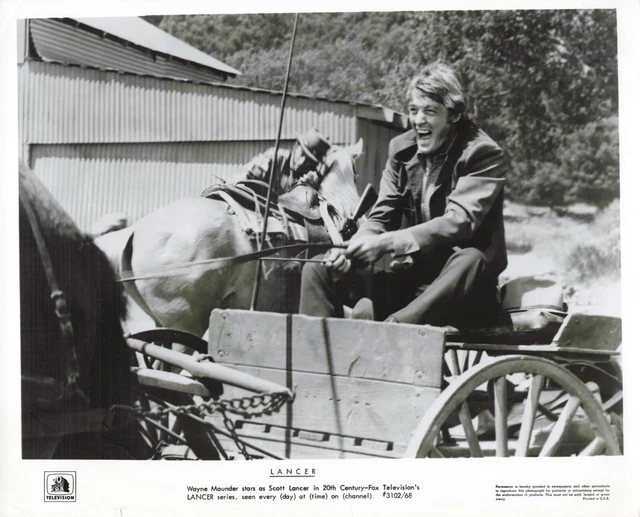 ORIGINAL VINTAGE CINEMA Still Photo Tv Show Lancer Wayne Maunder EUR 30 ...