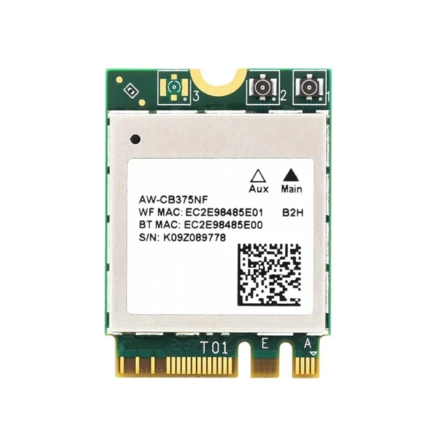 3X(CARTE RÉSEAU SANS Fil Bande AW-CB375NF, Carte WiFi Bande 2,4 G/5 GHz, 3809 EUR 52,79 ...