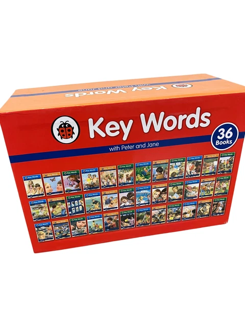 LADYBIRD KEY WORDS Reading Scheme Box Set 36 Books with Peter and Jane ...