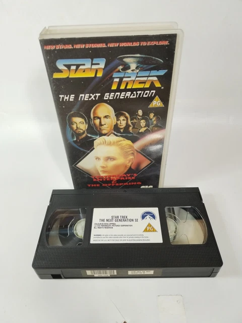 VHS VIDEO STAR Trek The Next Generation Yesterday's Enterprise + The ...