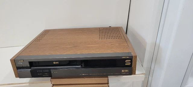 JVC HR-S8000U SUPER VHS Video Cassette Recorder S-VHS VINTAGE VCR VHS ...