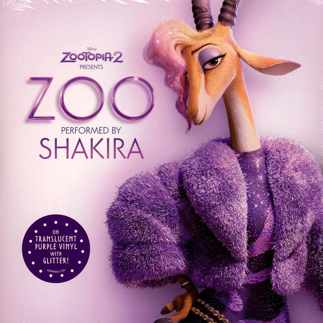 SHAKIRA - OST Zoo From Zootopia 2 - O.S.T. Purple Translu (2025 - EU ...
