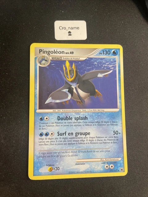 CARTE POKEMON PINGOLEON 17/100 Rare Diamant et Perle D&P FR OCCASION ...