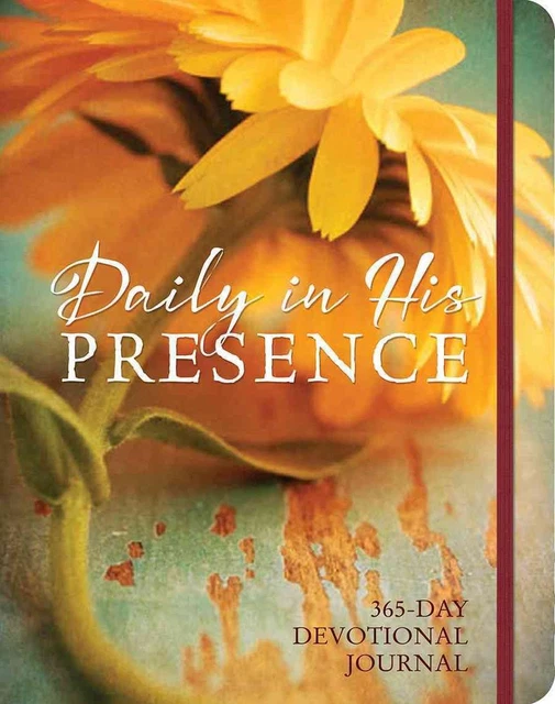 DAILY IN HIS PRESENCE: A 365-Day Devotional Journal by Ellie Claire ...