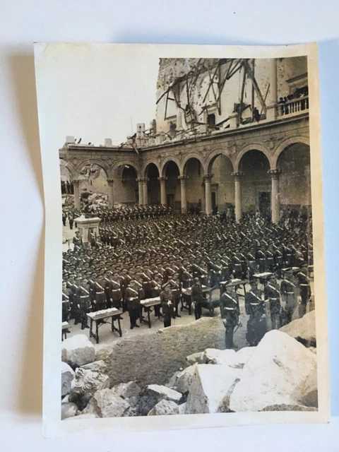 WW2 PHOTO RUINS of the Alcázar Caudillo Spain 1941 £18.97 - PicClick UK