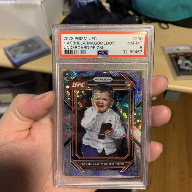 HASBULLA MAGOMEDOV ~ 2023 Panini Prizm UFC Undercard Disco Rookie RC ...
