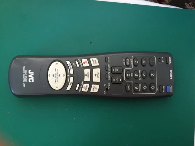 GENUINE OEM JVC Multi Brand Remote Control Unit TV VCR Cable MBR ...