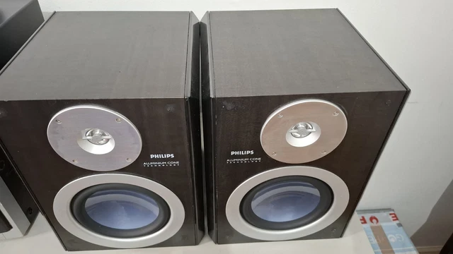 PHILIPS MZ-9 SPEAKERS 6ohms 100watts Power. Bass Reflex £21.50 - PicClick UK
