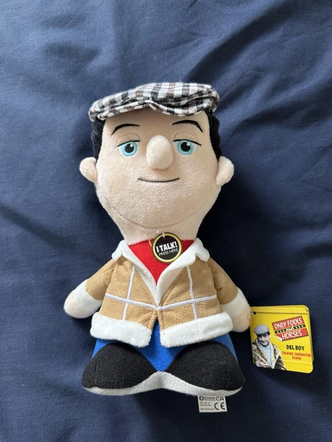 BBC ONLY FOOLS And Horses Del Boy Interactive Talking Character Plush ...