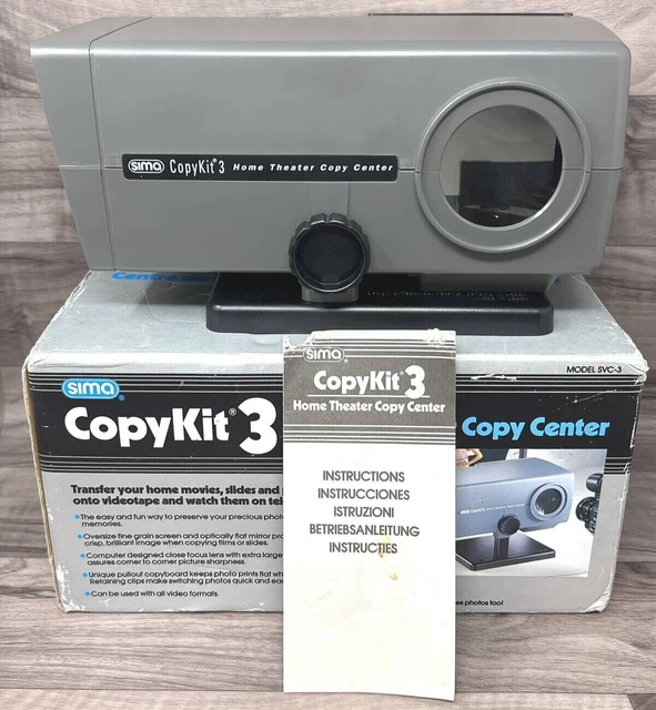 SIMA COPYKIT 3 Home Theater Copy Center SVC-3 Film To Video Transfer ...