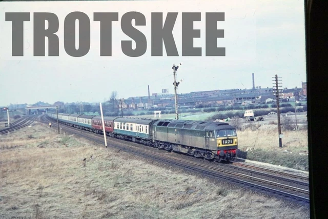 35MM SLIDE BR British Railways Diesel Loco Class 47 D1995 Tuxford 1968 Original £4.39 - PicClick UK