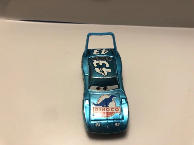 DISNEY PIXAR CARS RARE UNRELEASED METALLIC KING FIXED EYES DIECAST ...