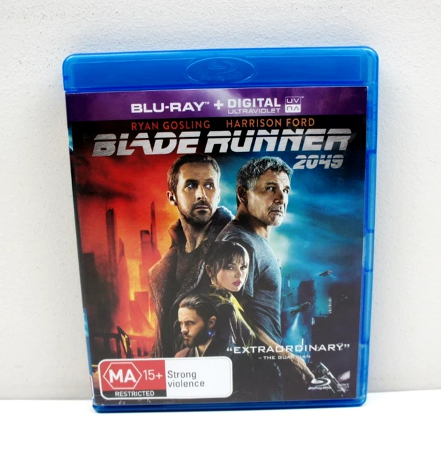 BLADE RUNNER 2049 Blu Ray 2017 Ryan Gosling Harrison Ford Region ABC - Free Post £8.21 - PicClick UK