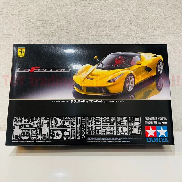 TAMIYA MODELL FERRARI LaFerrari Yellow Version 1/24 Ferrari LaFerarri ...