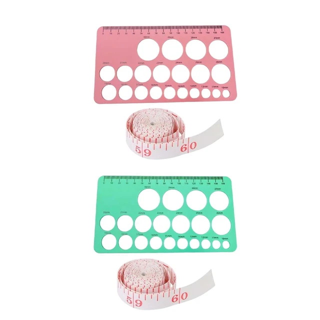 NIPPLE RULERS FOR Flange Sizing Measurement Tool Flange Size Measure ...