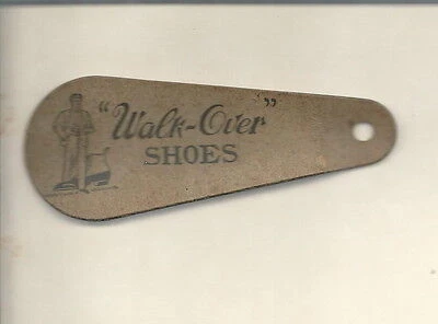 AH-074 - VINTAGE Walk-Over Shoes Pressed Paper Shoe horn Antique New ...