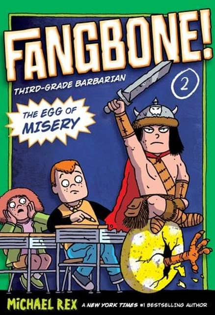 EL HUEVO DE Miseria: Fangbone, Tercer Grado Barbarian Libro en Rústica ...