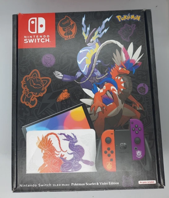 NINTENDO SWITCH (OLED Model) HEG-001 Pokémon Scarlet & Violet Edition - 64GB 💎 EUR 373,24 ...