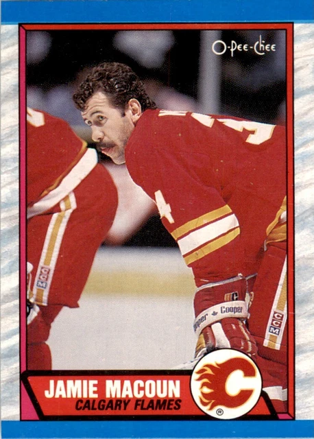 1989-90 O-PEE-CHEE JAMIE Macoun Calgary Flammes #207 EUR 1,94 - PicClick FR