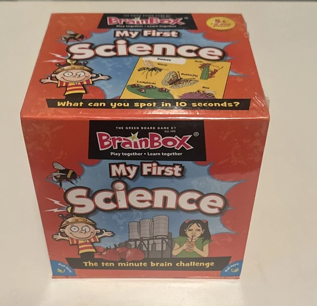 NEW BRAINBOX MY First Science 10 Minute Brain Challenge Children Kids ...
