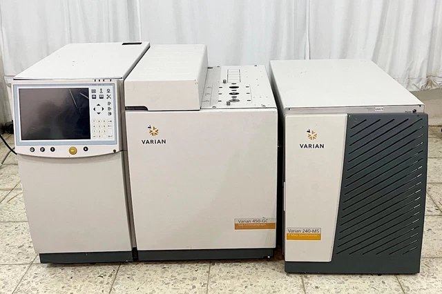 VARIAN 450-GC GAS Chromatograph &240 MS Mass Spectrometer, DHL Expedite ...