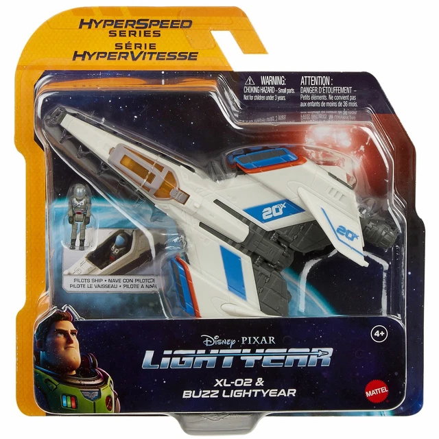 DISNEY PIXAR XL-02 Rocket Ship & Mini Buzz Lightyear Hyperspeed Series ...