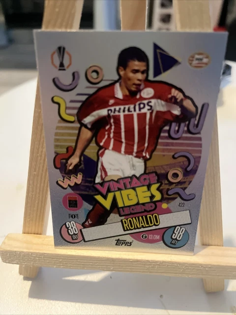 MATCH ATTAX 2024/2025 24/25 Ronaldo Vintage Vibes 422 Football Card £2. ...