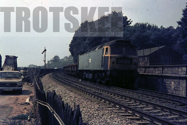 35MM SLIDE BR British Railways Diesel Loco Class 47 47105 Teignmouth 1976 Orig £4.97 - PicClick UK