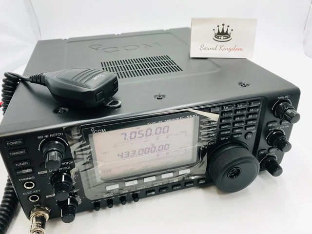 ICOM IC-9100 HF VHF/100W UHF/75W 1200MHz unit Transceiver EU Band ...