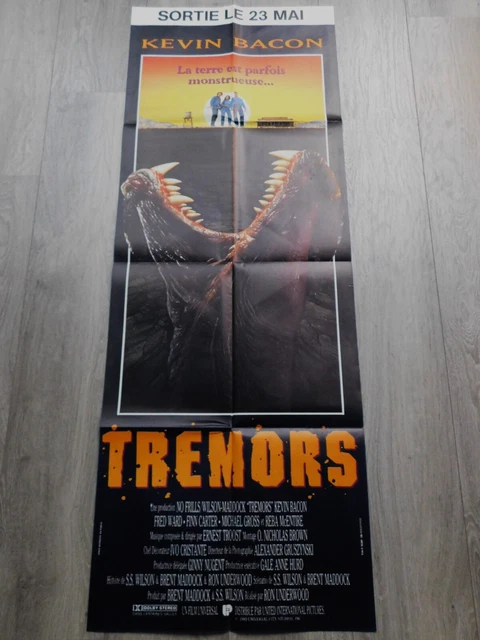 TREMORS AFFICHE ORIGINALE Poster 60x160cm 23"63 1990 Kevin Bacon EUR 79 ...