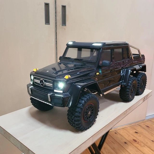 TRAXXAS MERCEDES-BENZ G-CLASS 6X6 Rc Truck 1/10 Scale Radio Control Off ...