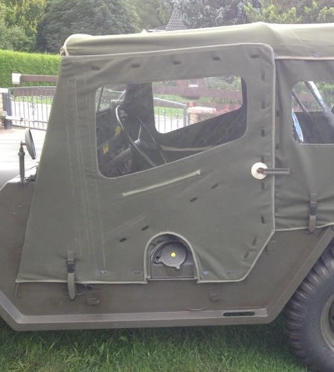 FORD MUTT,M151,A1,A2, DOORS with Door Frame + U.S. Fabric Handles! 2 £ ...