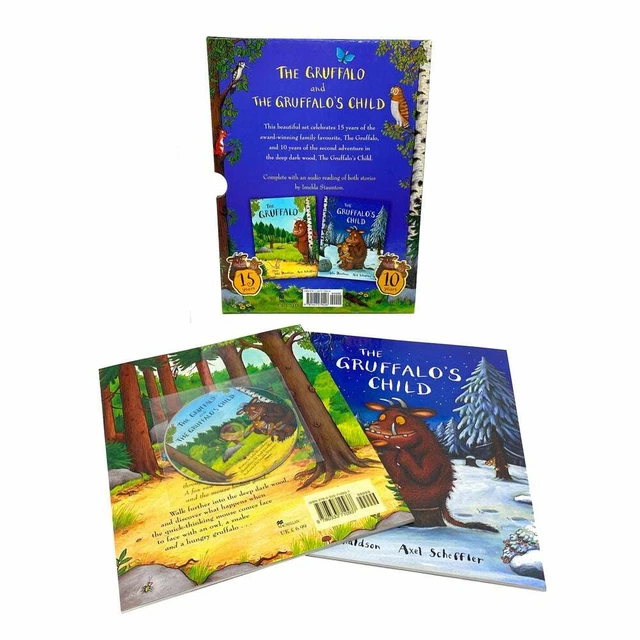 THE GRUFFALO AND The Gruffalos Child book set collection with | Julia ...