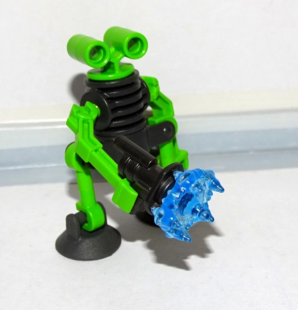 PLAYMOBIL PERSONNAGE ALIEN Robot Vert V3 Collectionneur Reconstitue ...