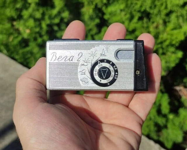 POCKET FILM CAMERA KIev Vega Rare Soviet Miniature Mini Spy Vintage ...